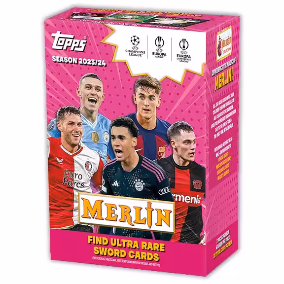2023-24 TOPPS Merlin Chrome UEFA Club Competitions Soccer Cards | collectosk