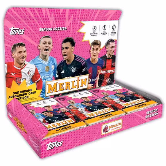2023-24 TOPPS Merlin Chrome UEFA Club Competitions Soccer Cards | collectosk