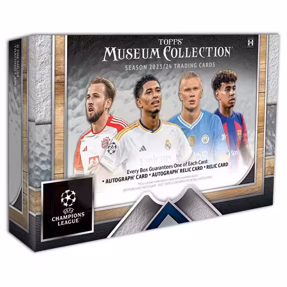 2023-24 TOPPS Museum Collection UEFA Champions League Soccer Cards | collectosk
