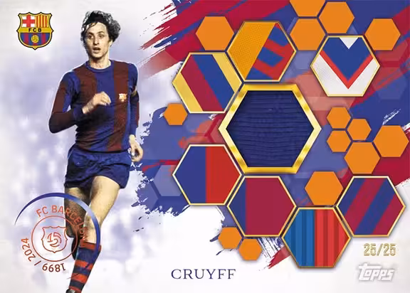 2024-25 TOPPS FC Barcelona 125 Years Anniversary Soccer Cards | collectosk