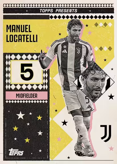 2024-25 TOPPS Juventus Official Team Set Soccer Cards | collectosk