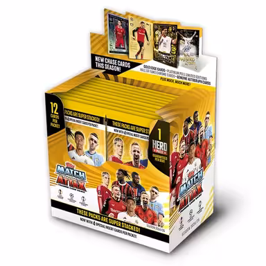 TOPPS UEFA Club Competitions Match Attax 2024/25 Trading Card Game ...