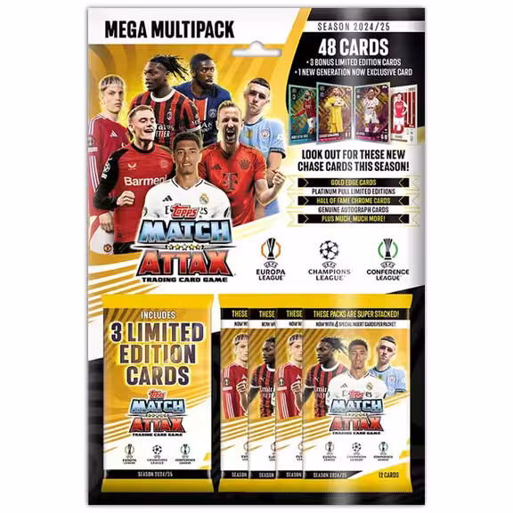 TOPPS UEFA Club Competitions Match Attax 2024/25 Trading Card Game | collectosk
