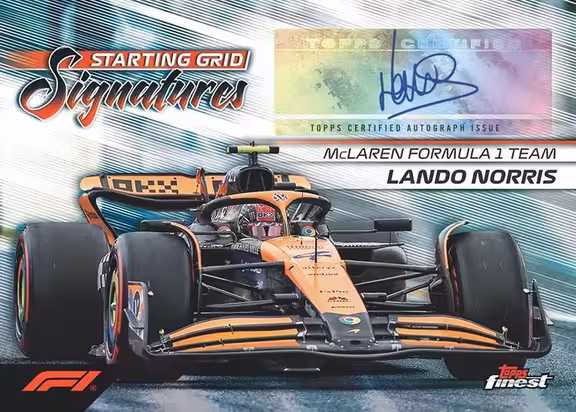 2024 TOPPS Finest Formula 1 Racing Cards – collectosk