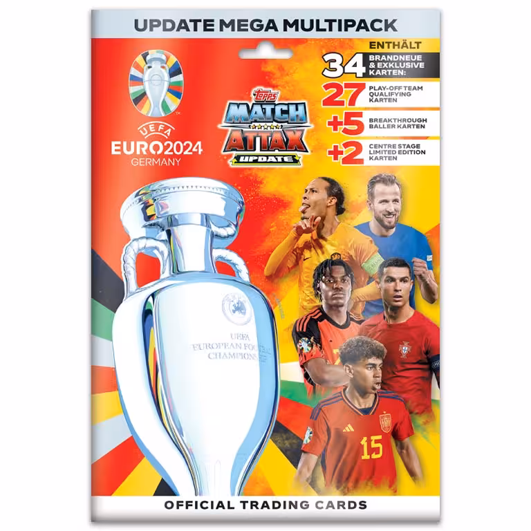 TOPPS UEFA EURO 2024 Match Attax Trading Card Game | collectosk