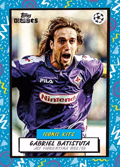 2025 TOPPS Decades 1990's Edition UEFA Club Competitions Soccer Cards ...